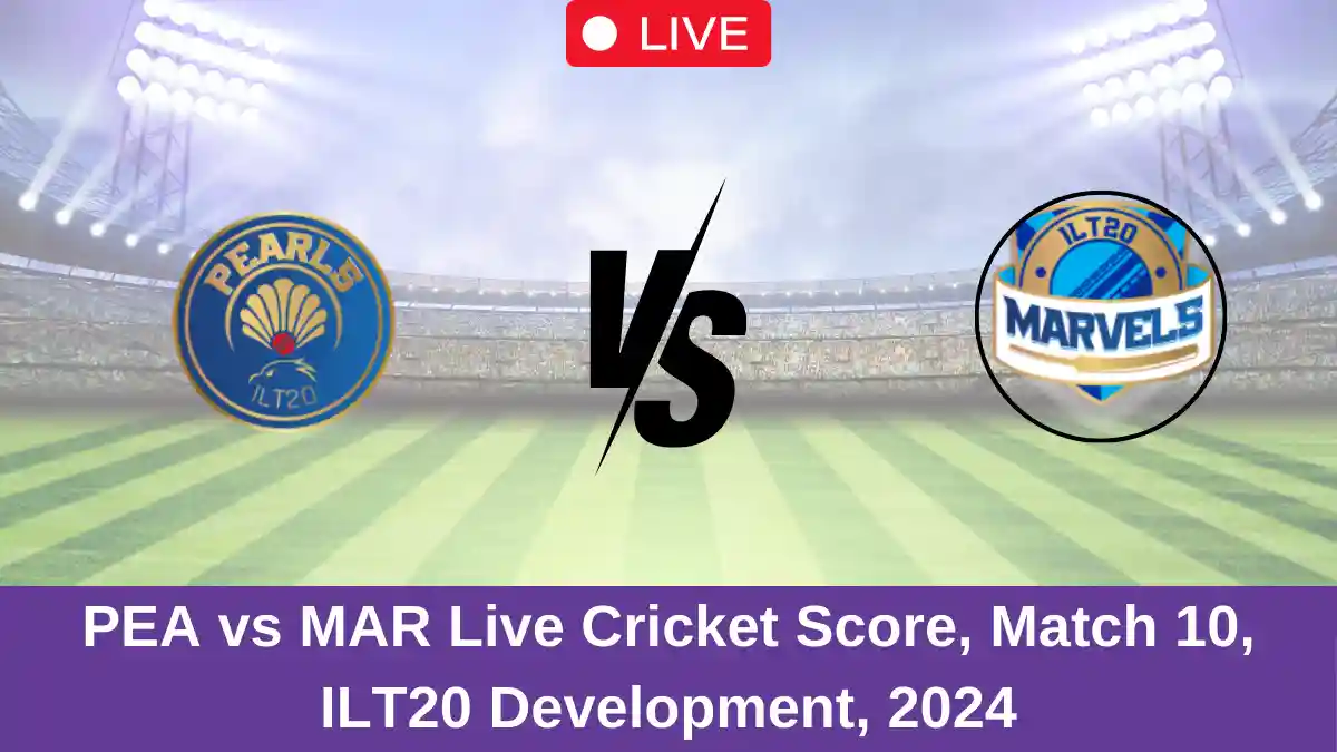 PEA vs MAR Live Score, Match 10 in the UAE ILT20 Development