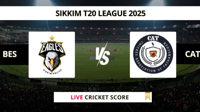 BES vs CAT Live Score, Scorecard, Ball by Ball Update | Sikkim T20 ...