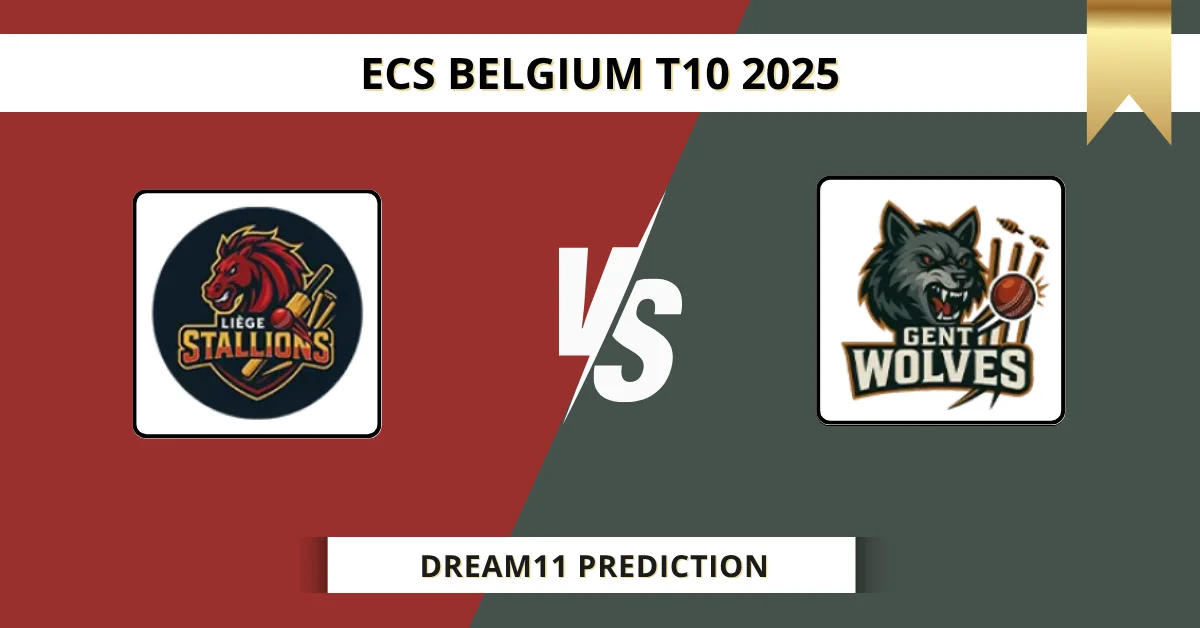 LS vs GW Dream11 Prediction: Pitch Report & Stats, ECS T10 Belgium 2025- Match 12